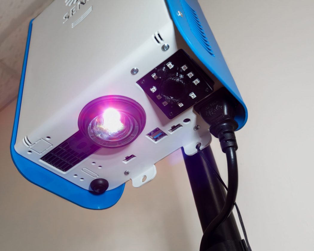 Sense Micro - Interactive projector for floor and table interaction