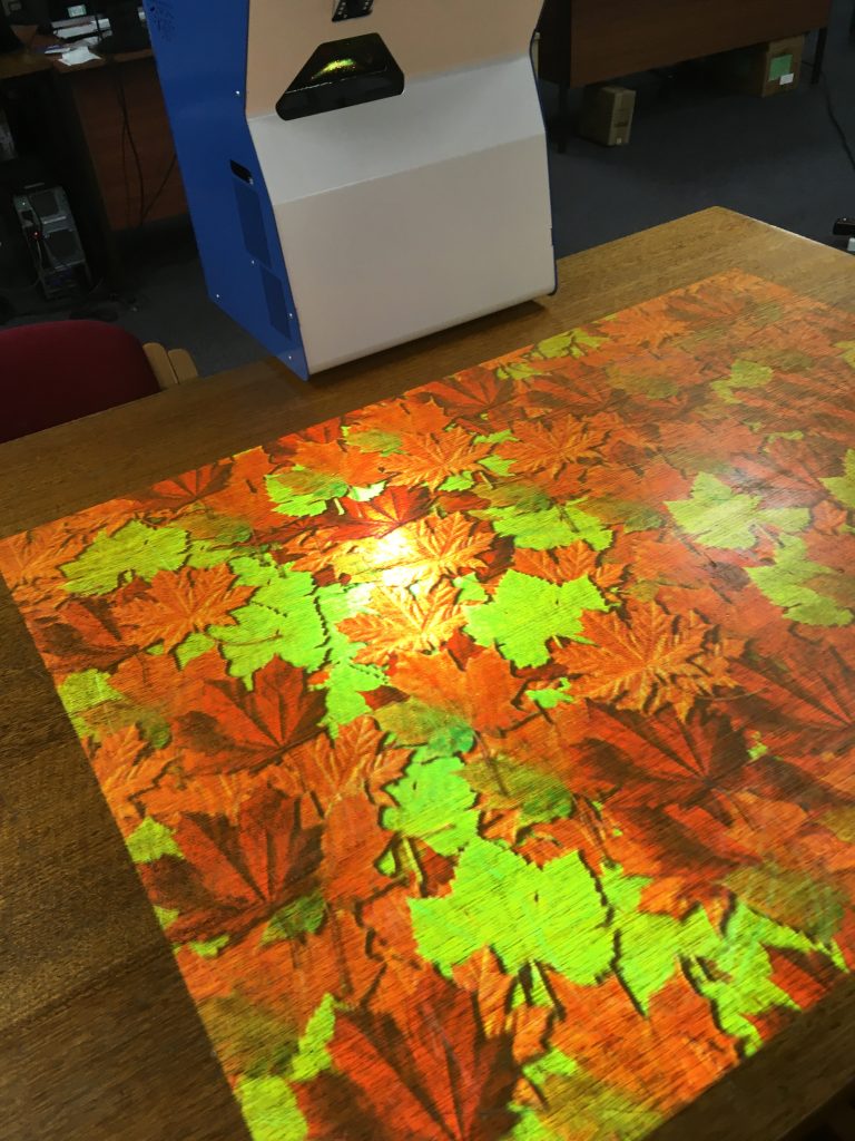 SENse Flex - Interactive projector for floor and table projection