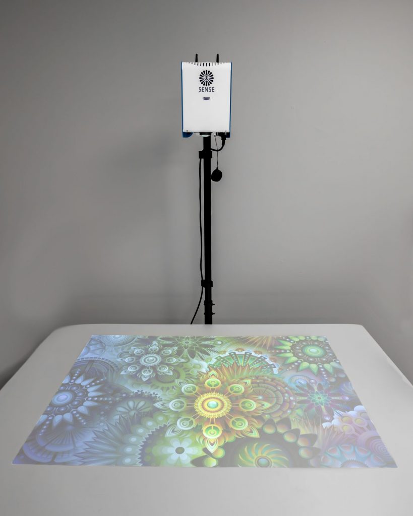 Sense Micro - Interactive projector for floor and table interaction